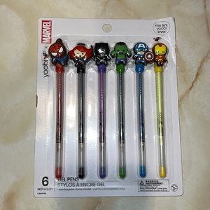 Marvel | Office | Nib Marvel X Yoobi Character Gel Pens | Poshmark